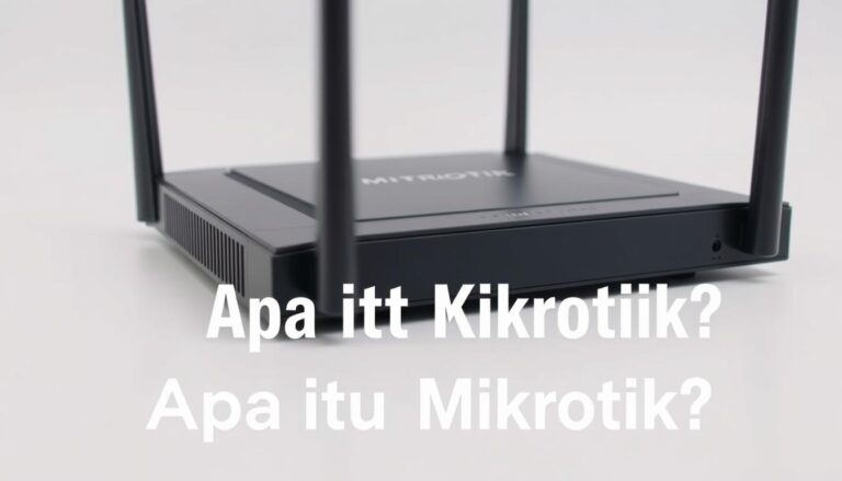 Apa itu Mikrotik?